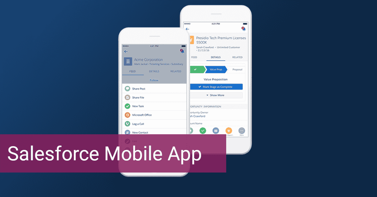 Salesforce Mobile App - Definition & Wissenswertes | comselect