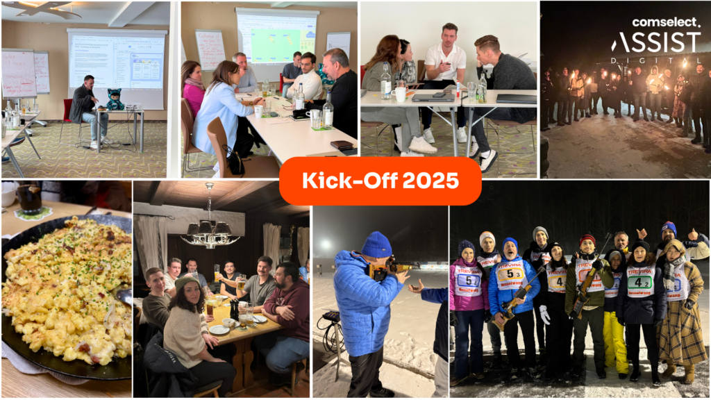 Kick-Off 2025 - Teamevent | comselect GmbH